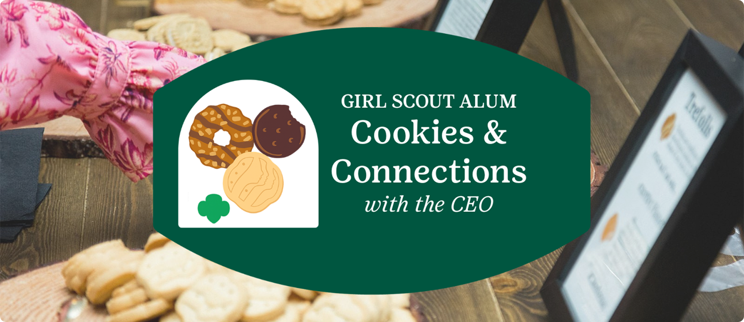 Join us for the Alum Cookies & Connections with the CEO May 7